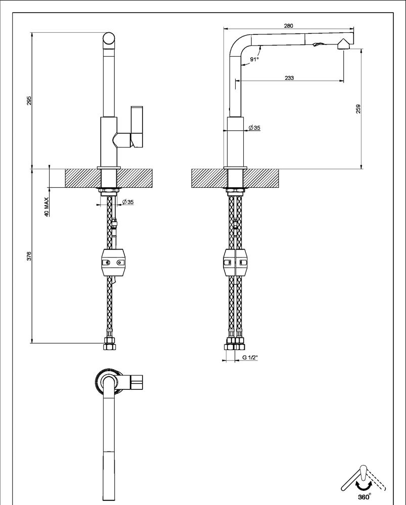 Auriga S/Lever Pull out Auriga S/Lever Pull Out Chrome - Sterling Website